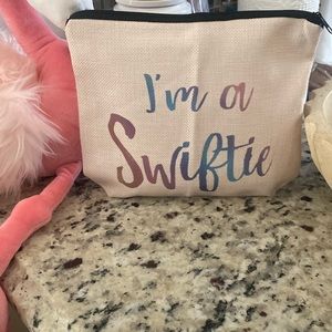 Bags | Taylor Swift Im A Swiftie Makeup Pouch Bag | Poshmark